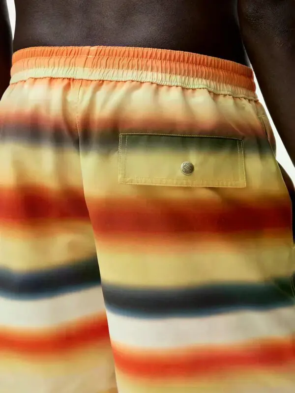 Loewe X Paula's Ibiza Striped Swim Shorts