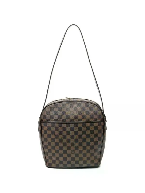 LOUIS VUITTON Damier Ebene Ipanema Gm Shoulder Bag