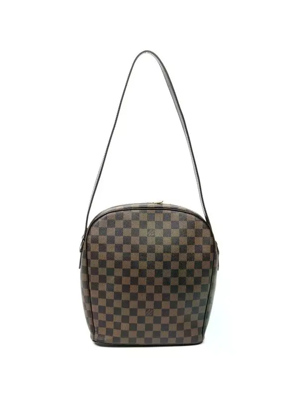 LOUIS VUITTON Damier Ebene Ipanema Gm Shoulder Bag