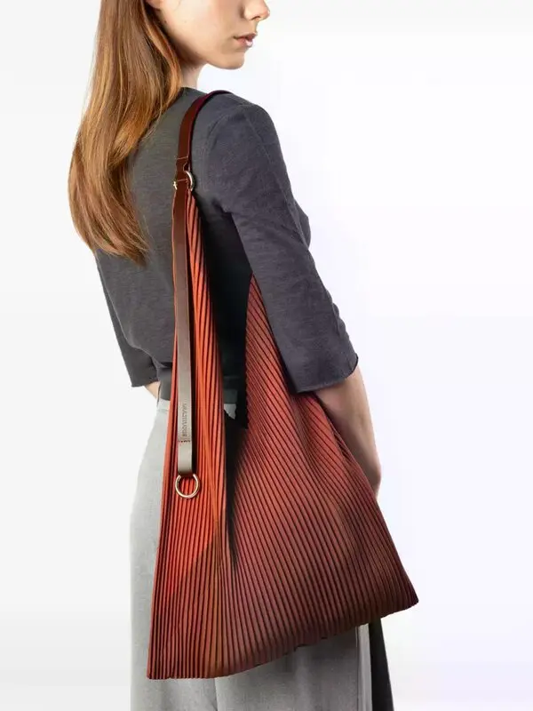 MULTITUDES BAGS Angelina Y Bag Pleated Tote Bag