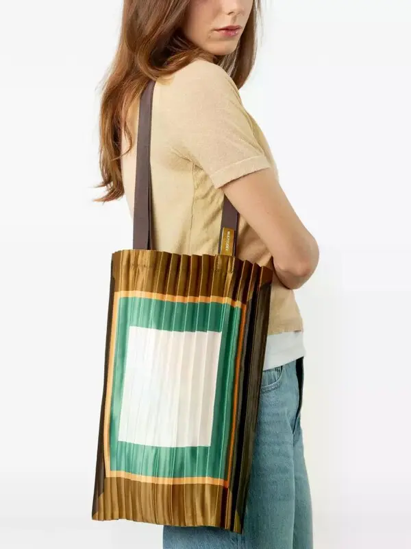 MULTITUDES BAGS Cefalù Pleated Tote Bag