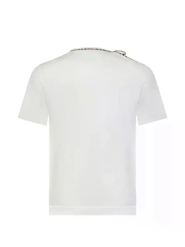 Burberry Tie-sleeve Cotton T-shirt - White