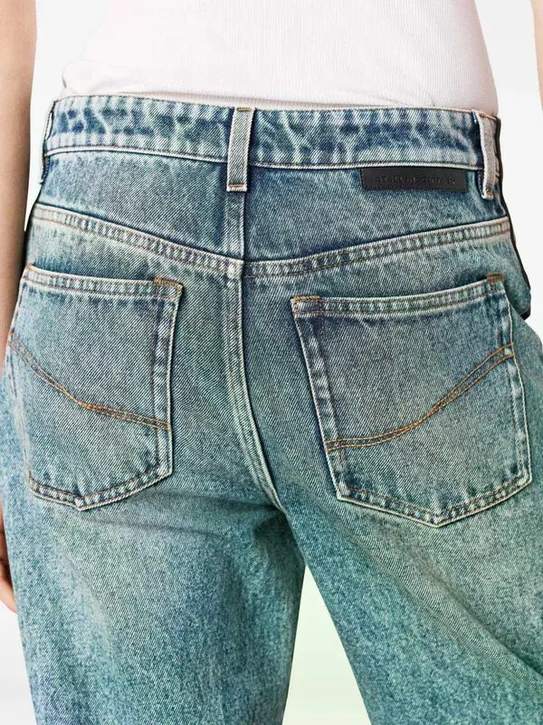 Stella McCartney Panelled Lace-up Jeans