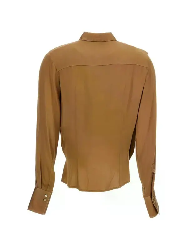 Q-WINS Wrap Style Long Sleeve Shirt