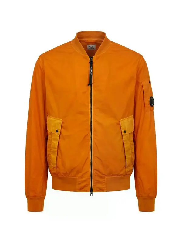 C.P. COMPANY Lens Detail Bomber Jacket - Orange