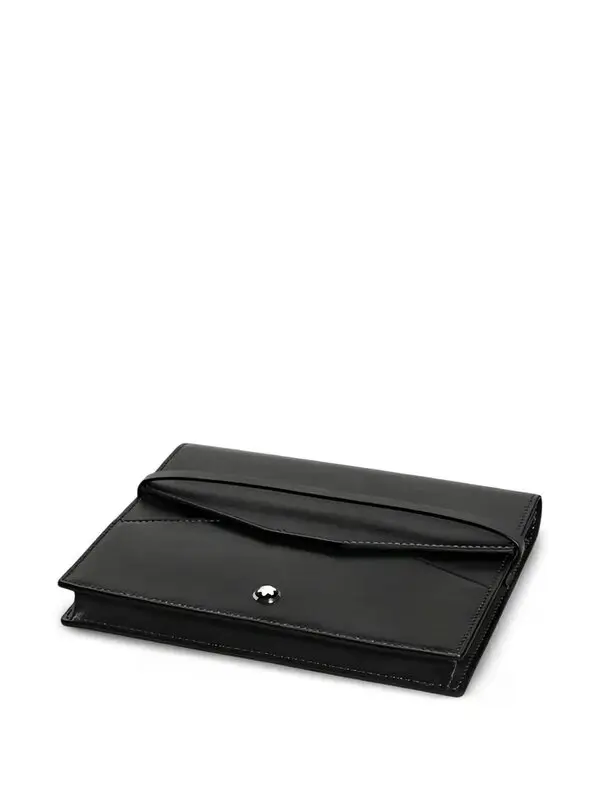 Montblanc Logo-plaque Leather Pen Pouch