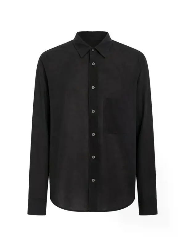 ZIGGY CHEN Chest-pocket Long-sleeve Shirt