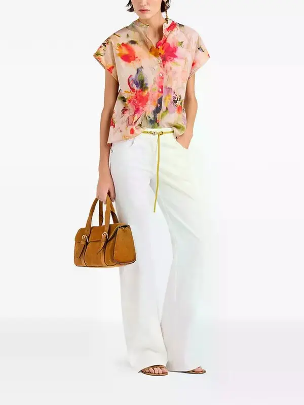 Momoni Printed Cotton Shirt
