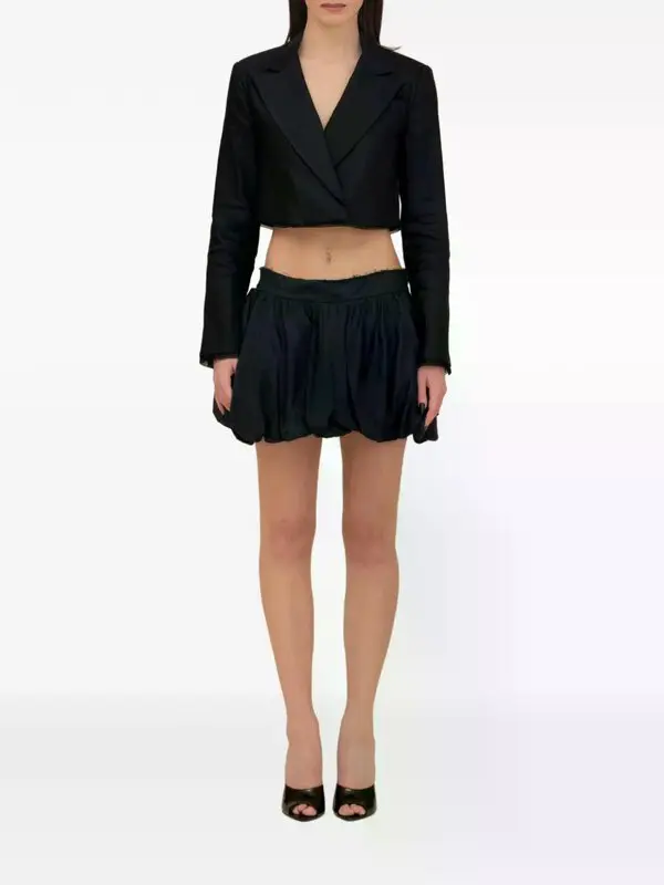 CONTESSA MILLS Bubble-hem Gathered Skirt