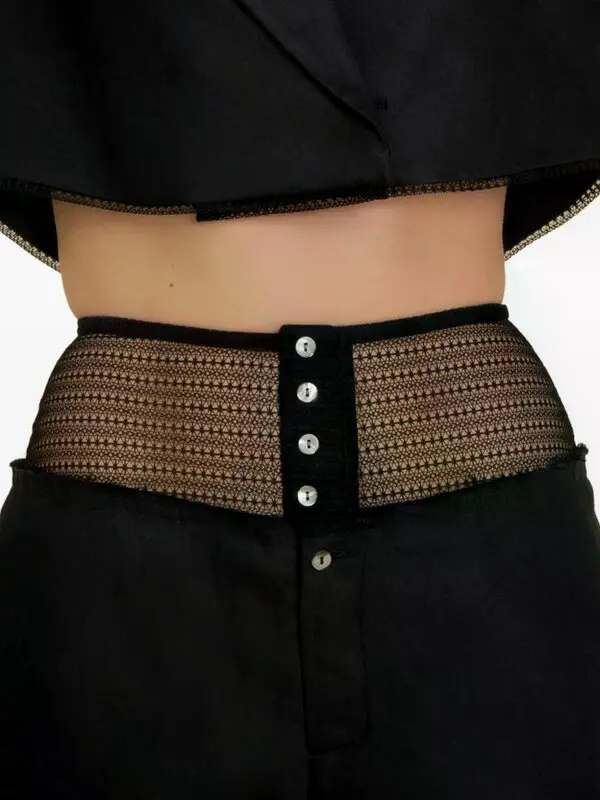 CONTESSA MILLS Laissez Mesh-panel Shorts