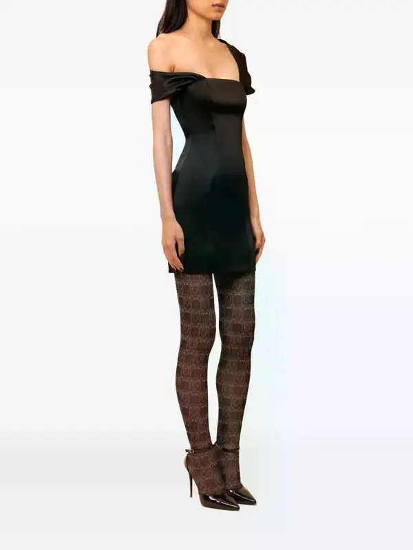 CONTESSA MILLS Tarot Off-shoulder Mini Dress