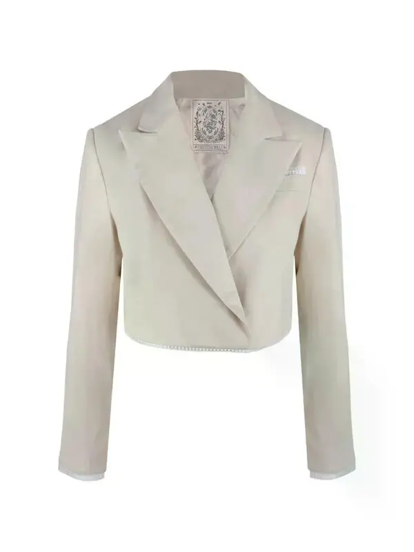 CONTESSA MILLS Morgaine Cropped Blazer