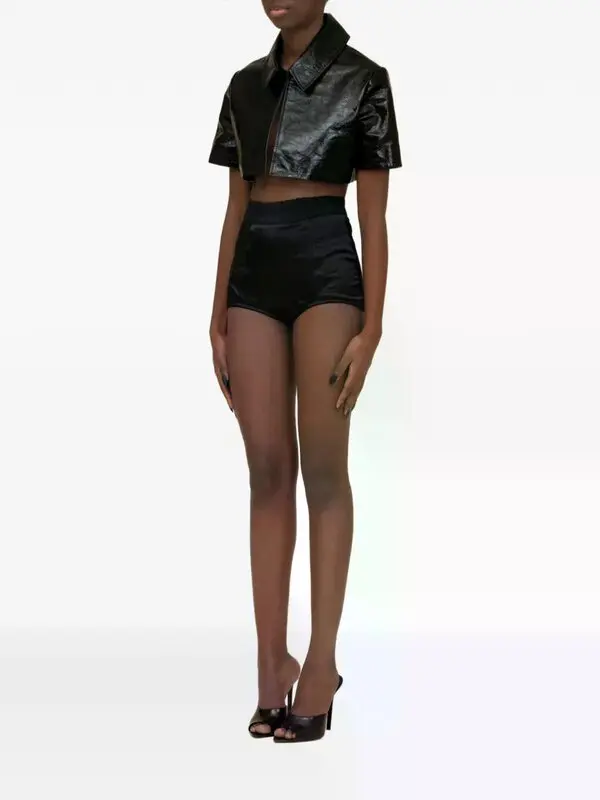 CONTESSA MILLS Seraphim High-waisted Knickers - Black