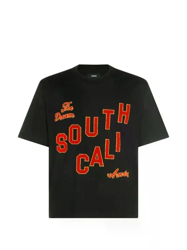 Amiri Logo-print T-shirt - Black