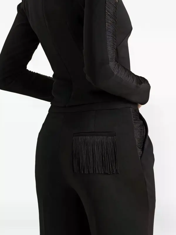 CONTESSA MILLS Medusa Fringe Detail Top