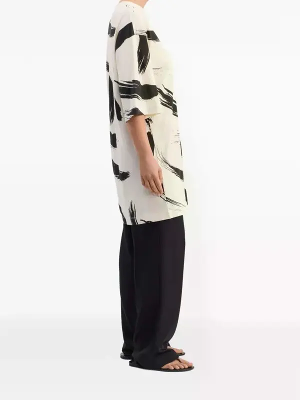 Loulou De Saison Abstract Print T-shirt