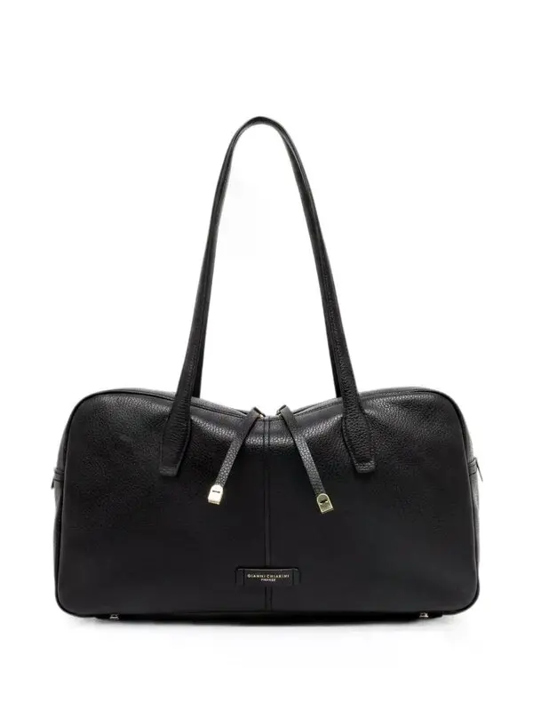 GIANNI CHIARINI Medium Aryna Grainy-leather Shoulder Bag