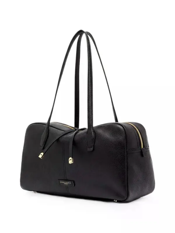 GIANNI CHIARINI Medium Aryna Grainy-leather Shoulder Bag