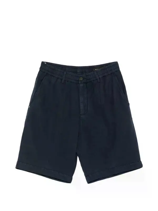 WHITE SAND Robert Elasticated-waist Shorts - Blue