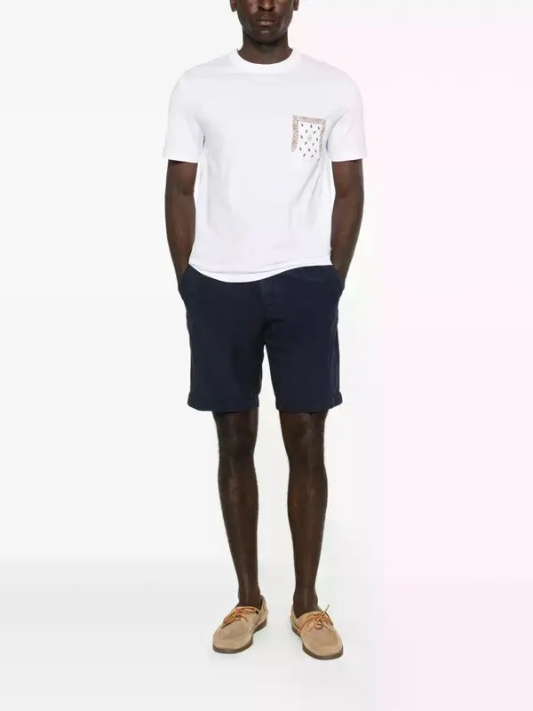WHITE SAND Robert Elasticated-waist Shorts