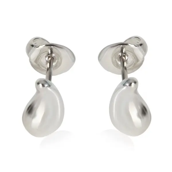 Tiffany & Co. Sterling Silver Elsa Peretti Teardrop Earrings - Sterling_silver