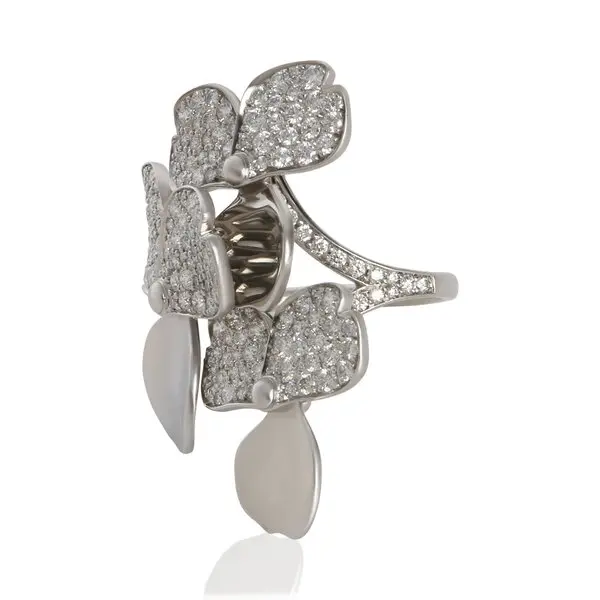 Tiffany & Co. Diamond Paper Flowers Ring