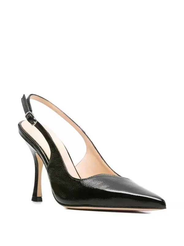 ANNA F. Pointed-toe Slingback Pumps