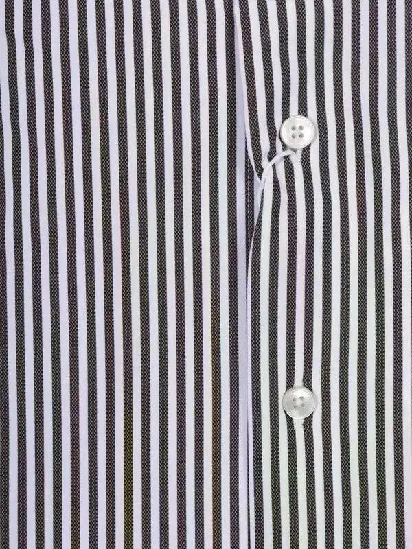 XACUS Active Striped Button-down Shirt