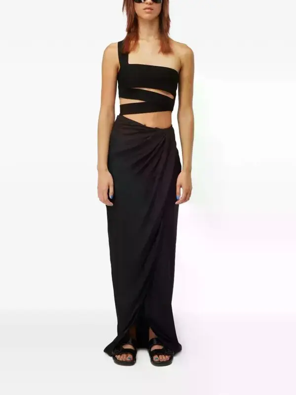 Gauge81 Paita Draped Maxi Skirt
