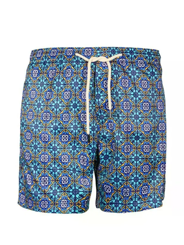 PENINSULA SWIMWEAR Panarea Printed Swim Shorts