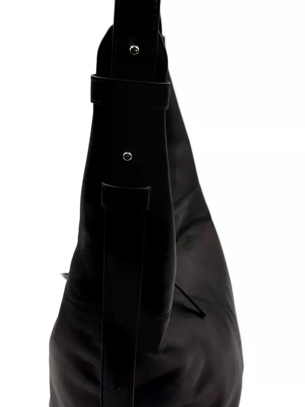 BONASTRE Bow Panelled Leather Shoulder Bag