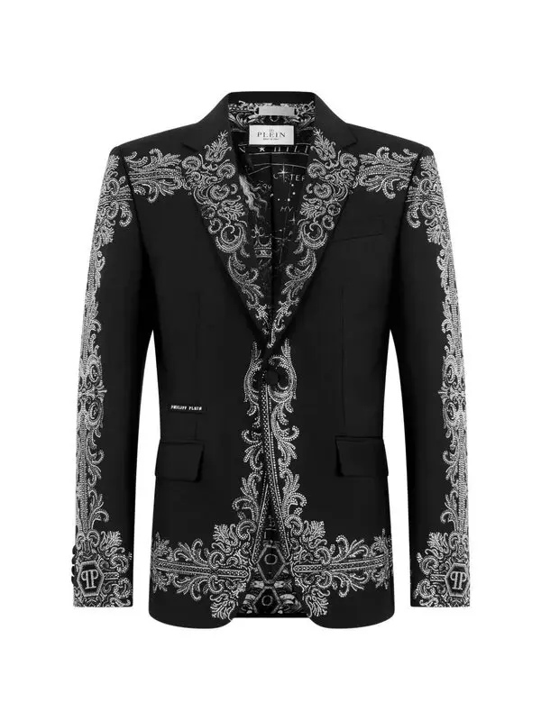 Philipp Plein Blazer Baroque Skull Strass