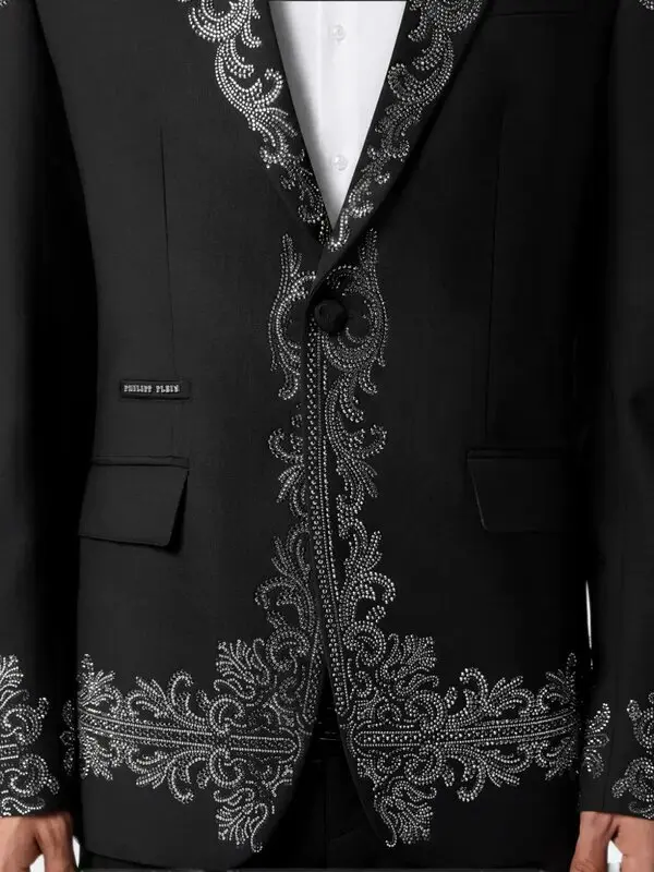 Philipp Plein Blazer Baroque Skull Strass
