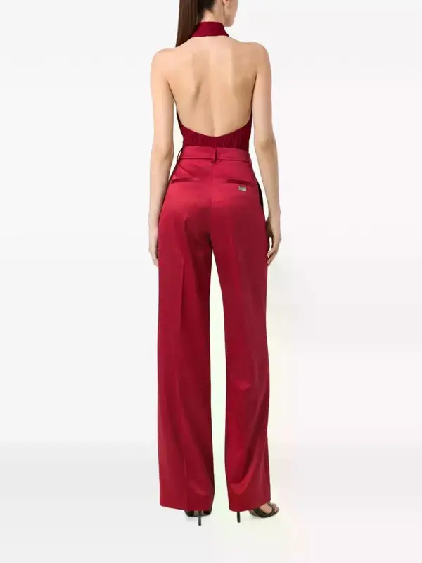 Philipp Plein Satin Tailored Trousers