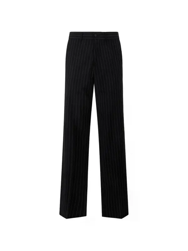 Philipp Plein Pinstripe Loose-fit Trousers