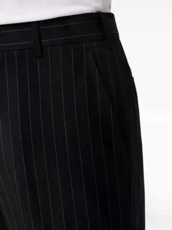 Philipp Plein Pinstripe Loose-fit Trousers
