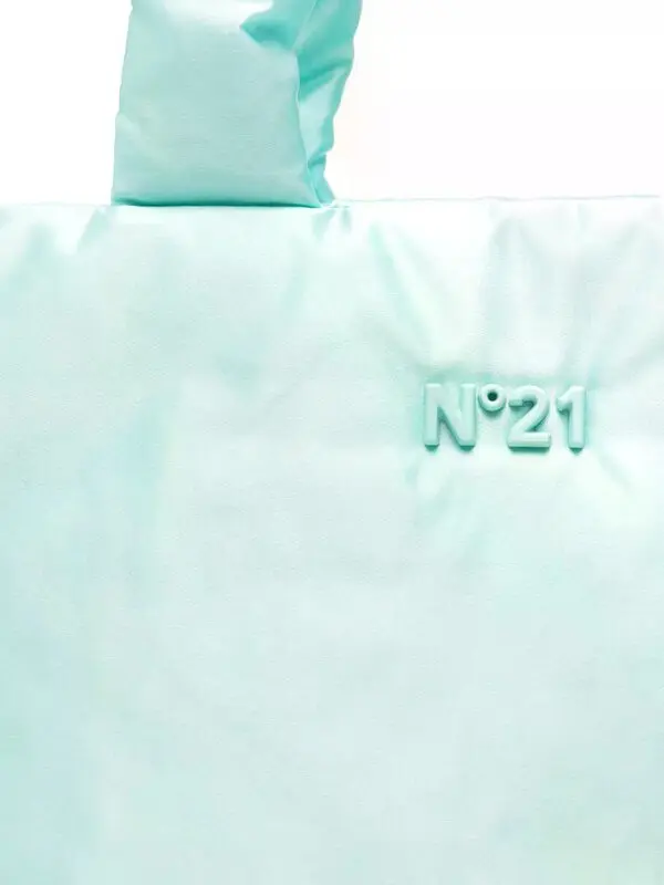 N°21 Padded Logo-plaque Tote Bag