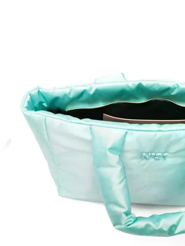 N°21 Padded Logo-plaque Tote Bag