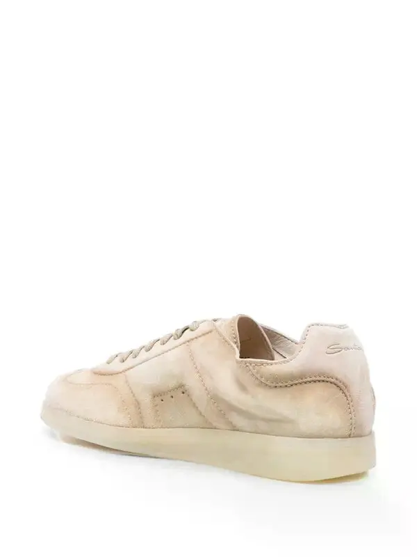 Santoni Panelled Sneakers