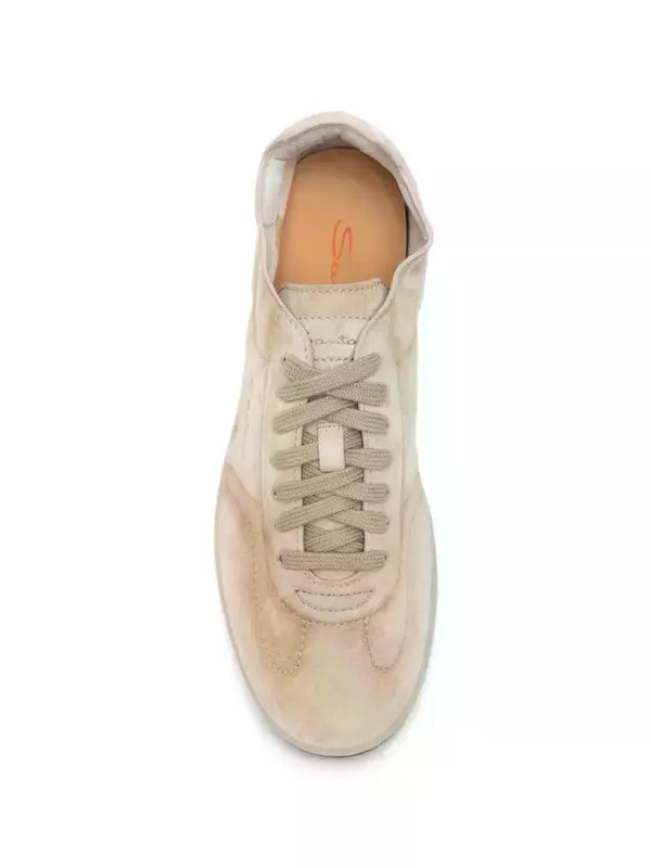 Santoni Panelled Sneakers