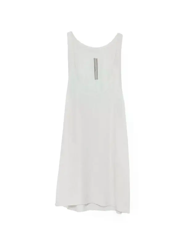 Rick Owens Scoop-neck Ribbed Vest