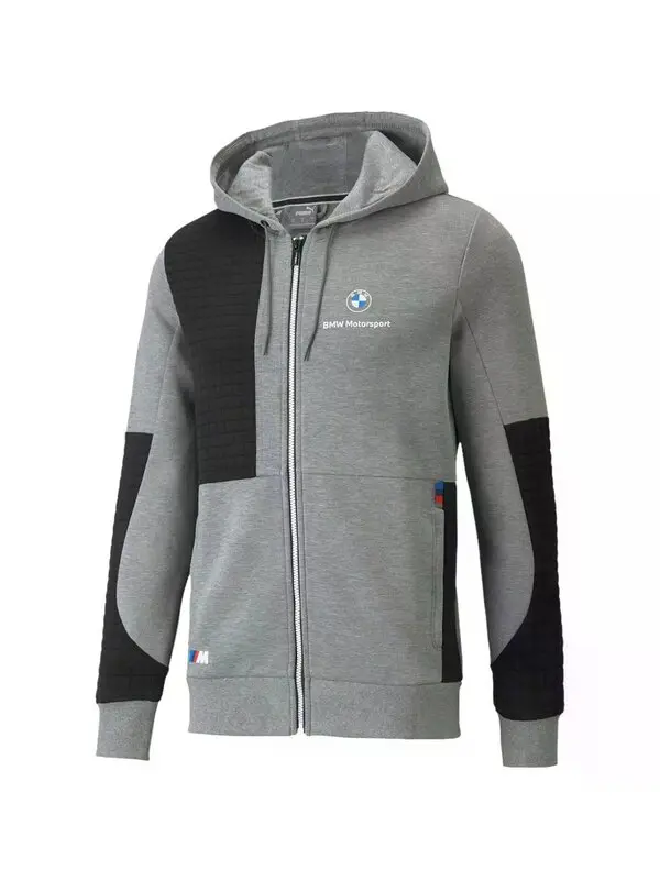 PUMA Bmw Motorsport Zip-up Hoodie - Grey