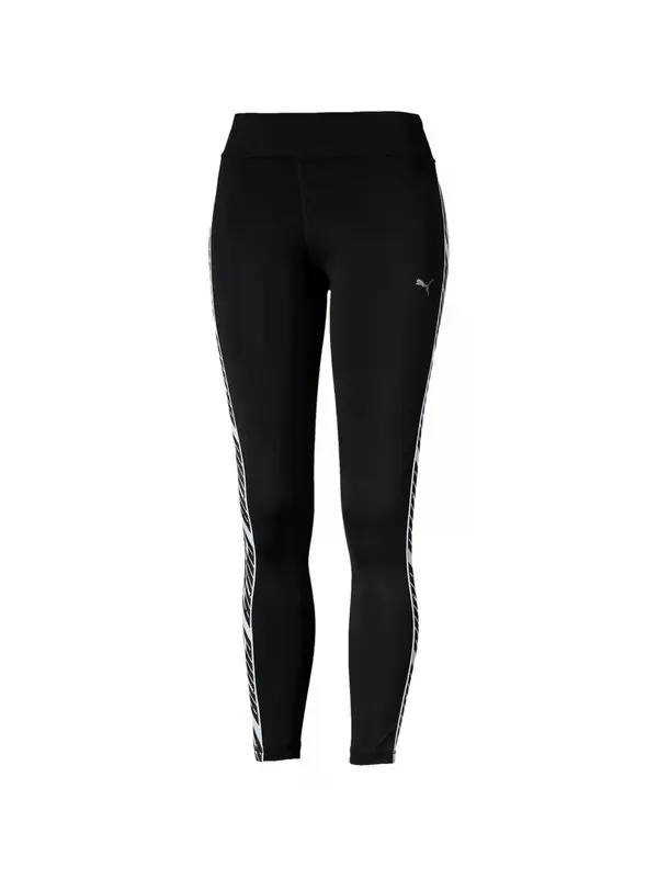 PUMA Logo Tape Leggings - Black