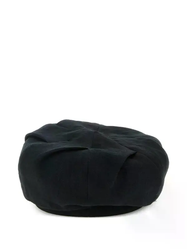 Yohji Yamamoto Linen Casquette Cap
