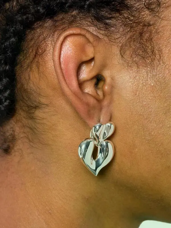 MISSOMA Molten Heart Drop Earrings