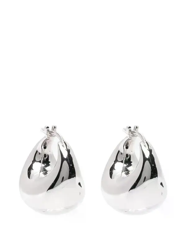MISSOMA Sculptural Hoop Earrings - Silver