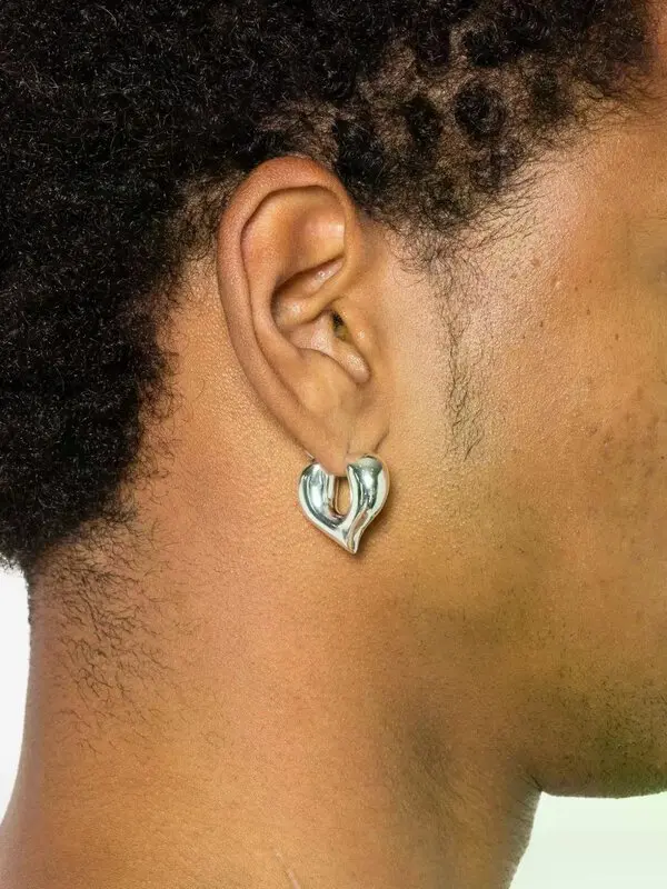 MISSOMA Molten Heart Hoop Earrings