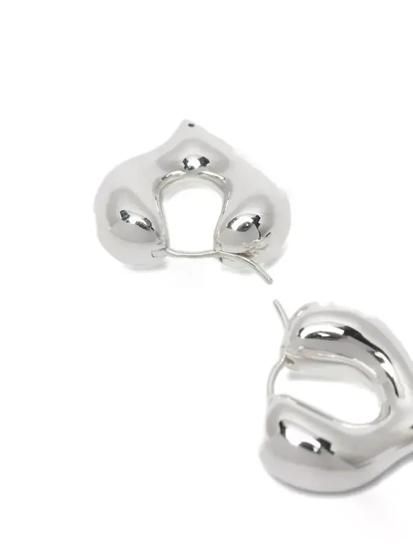 MISSOMA Molten Heart Hoop Earrings