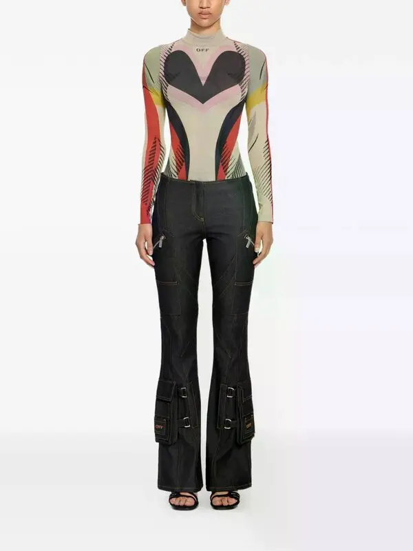 Off-White Colour-block T-shirt - Neutrals