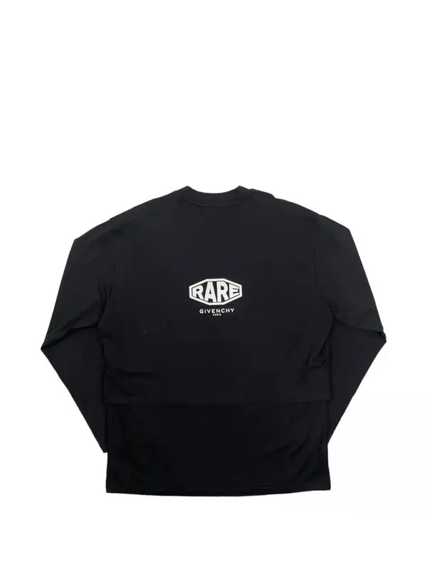Givenchy Rare Graphic-print Long-sleeve T-shirt